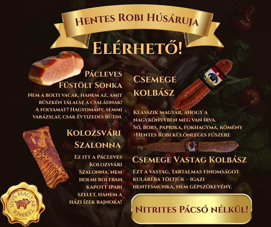 Hentes Robi recept - Húsáruk – HentesRobi